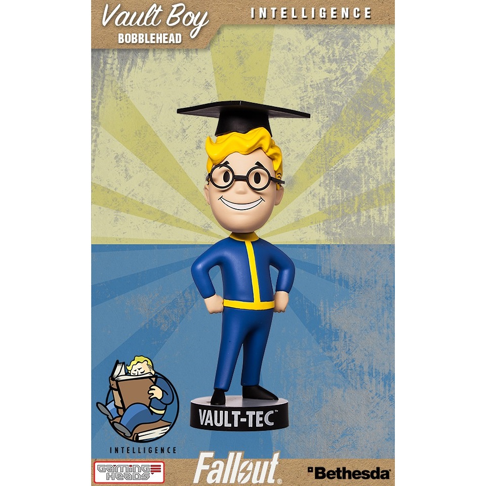 Фигурка Fallout 4 Vault Boy 111 Bobbleheads: Series Two – Intelligence ...