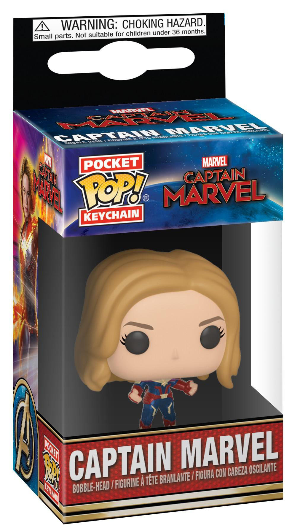 Брелок Funko Pocket POP: Captain Marvel – Captain Marvel - купить по ...