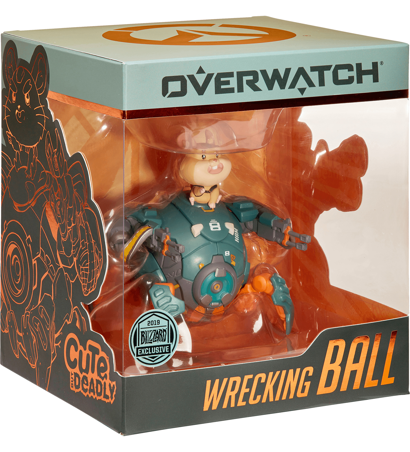 Фигурка Cute But Deadly: Overwatch – Wrecking Ball (15 см) - купить по ...
