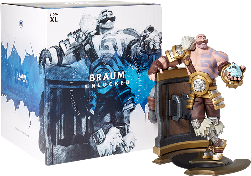 Статуя League Of Legends – Braum Unlocked (27,5 см) - купить по цене ...
