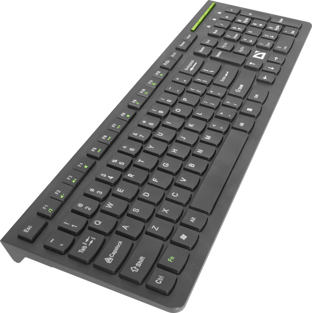 Клавиатура Defender UltraMate SM-536 RU, мультимедиа для PC (черный ...