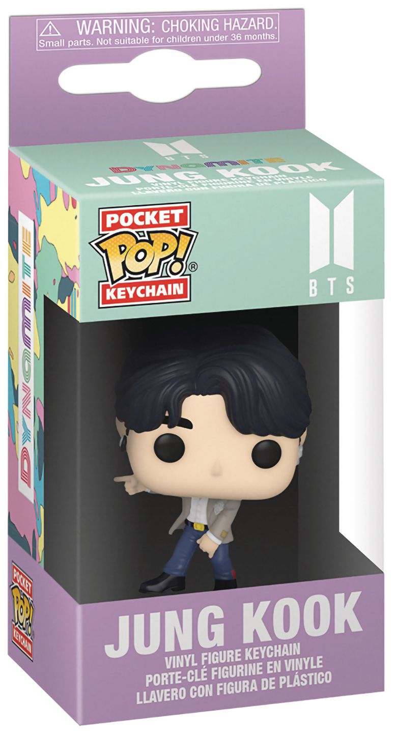 Брелок Funko Pocket Pop! Keychain: BTS S2 (Dynamite) – Jungkook - купить по цене 599 руб с ...