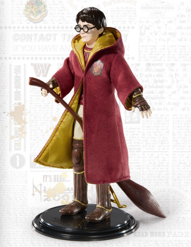 Фигурка Bendyfig Harry Potter: Гарри Поттер – Квиддич (19 см) - купить ...